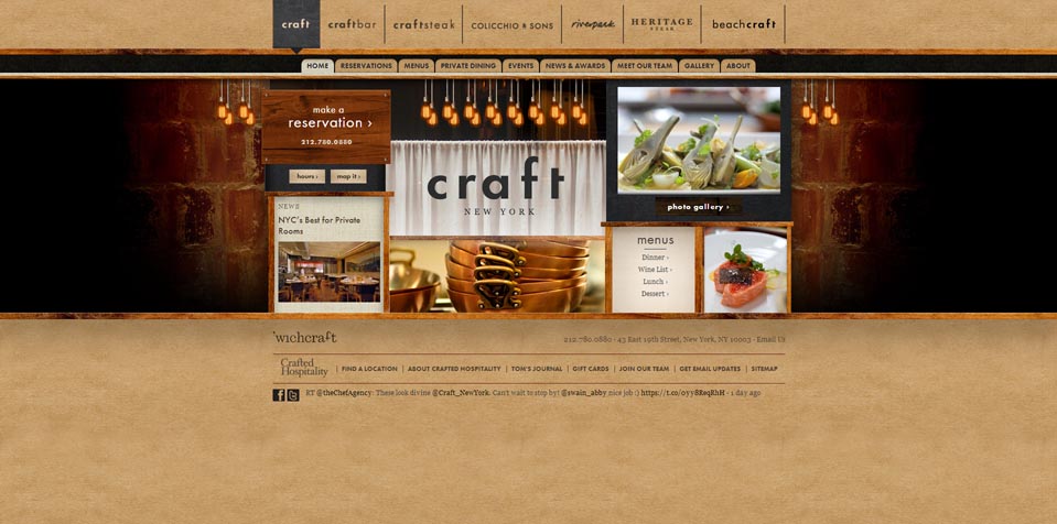 50 Amazing Restaurant Website Design Examples